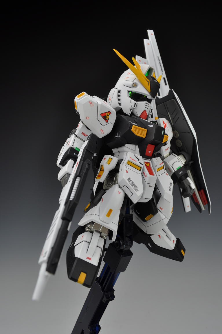 GUNDAM GUY: SD RX-93 V Gundam - Customized Build