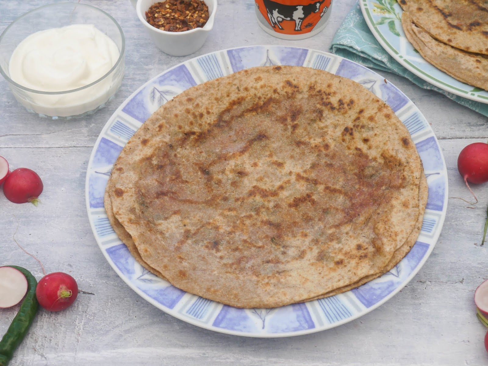 This Muslim Girl Bakes: Mooli Paratha.