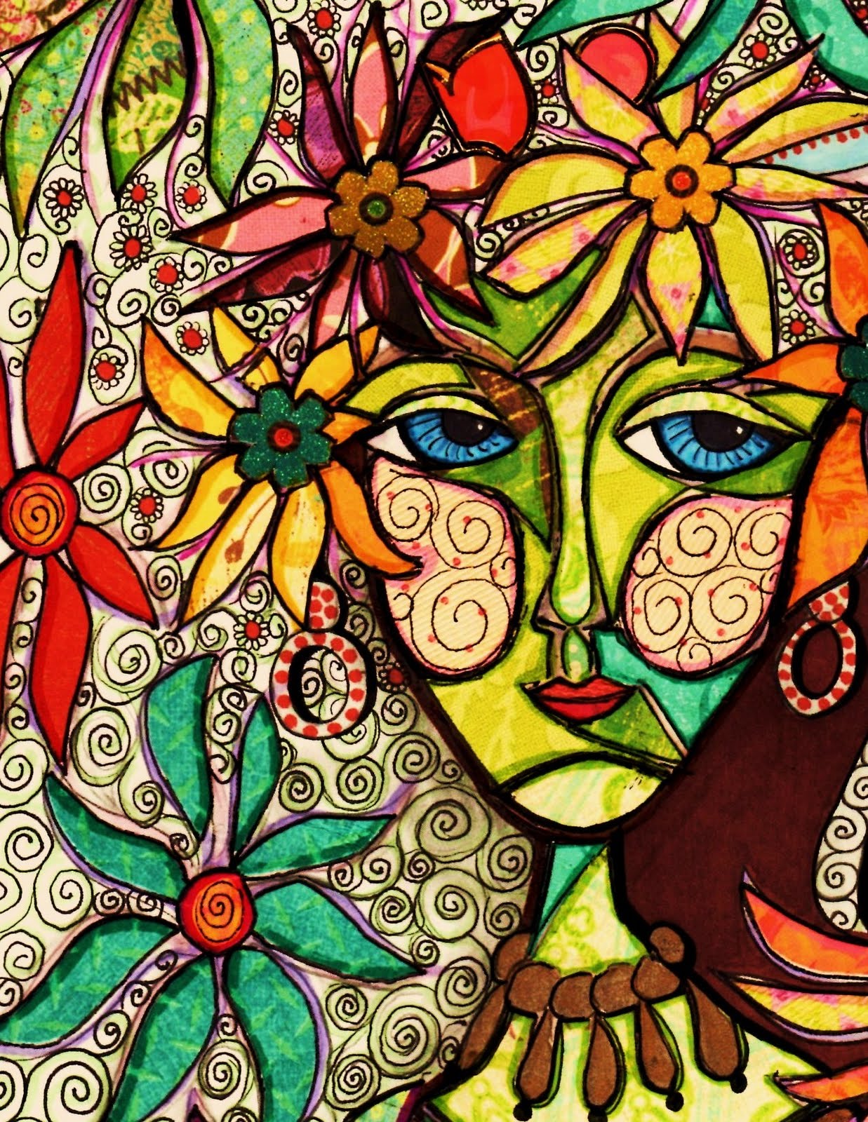 Penny Lane Ink: "Paper Collage Journal Page"