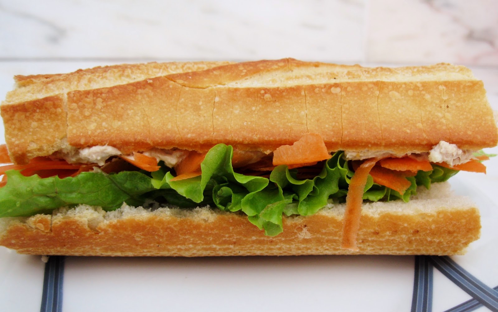 Tysha na Cucina: Baguete com Pasta de Atum