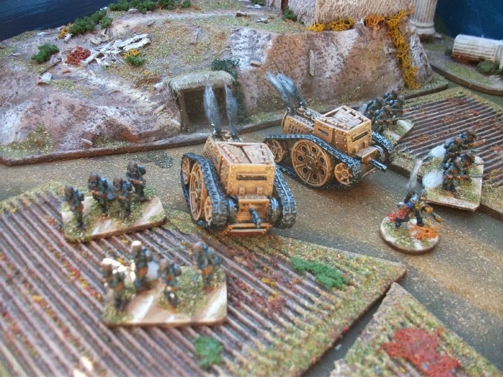 Warlords of Mars: The Baron arrives on Mars!