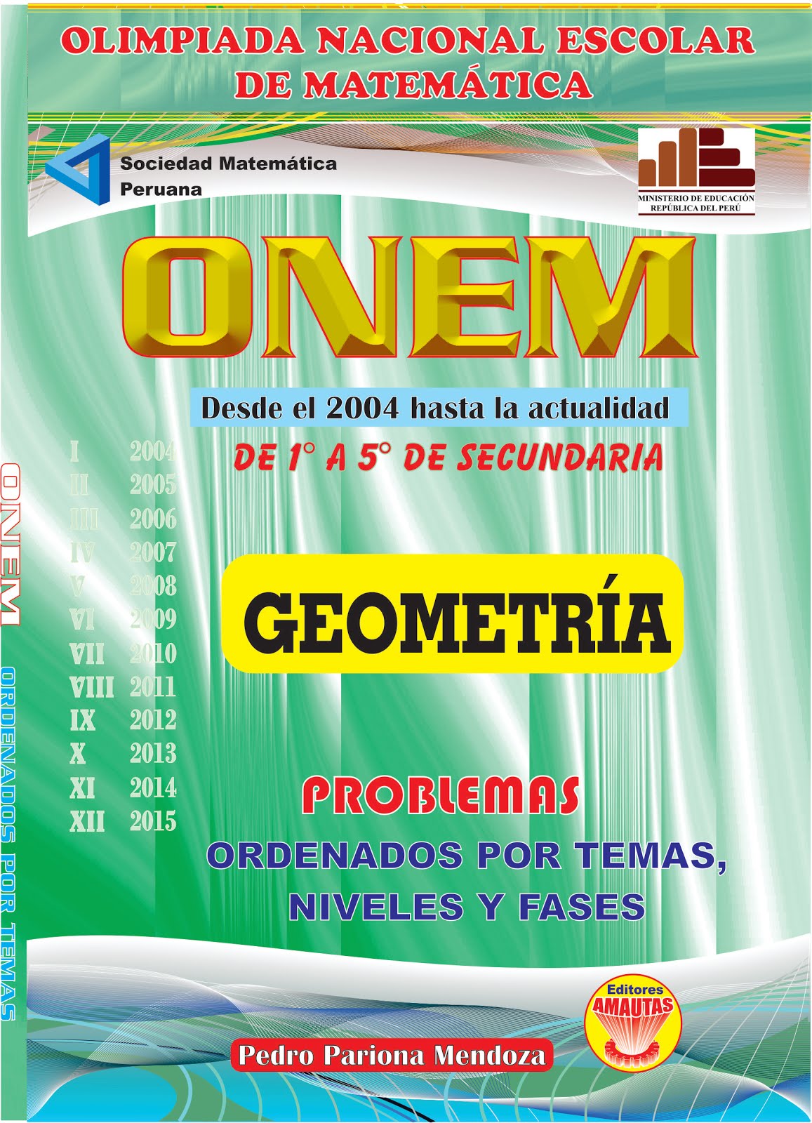 AMAUTAS EDITORES PERÚ: LIBROS ONEM por CURSOS (2004-2021)