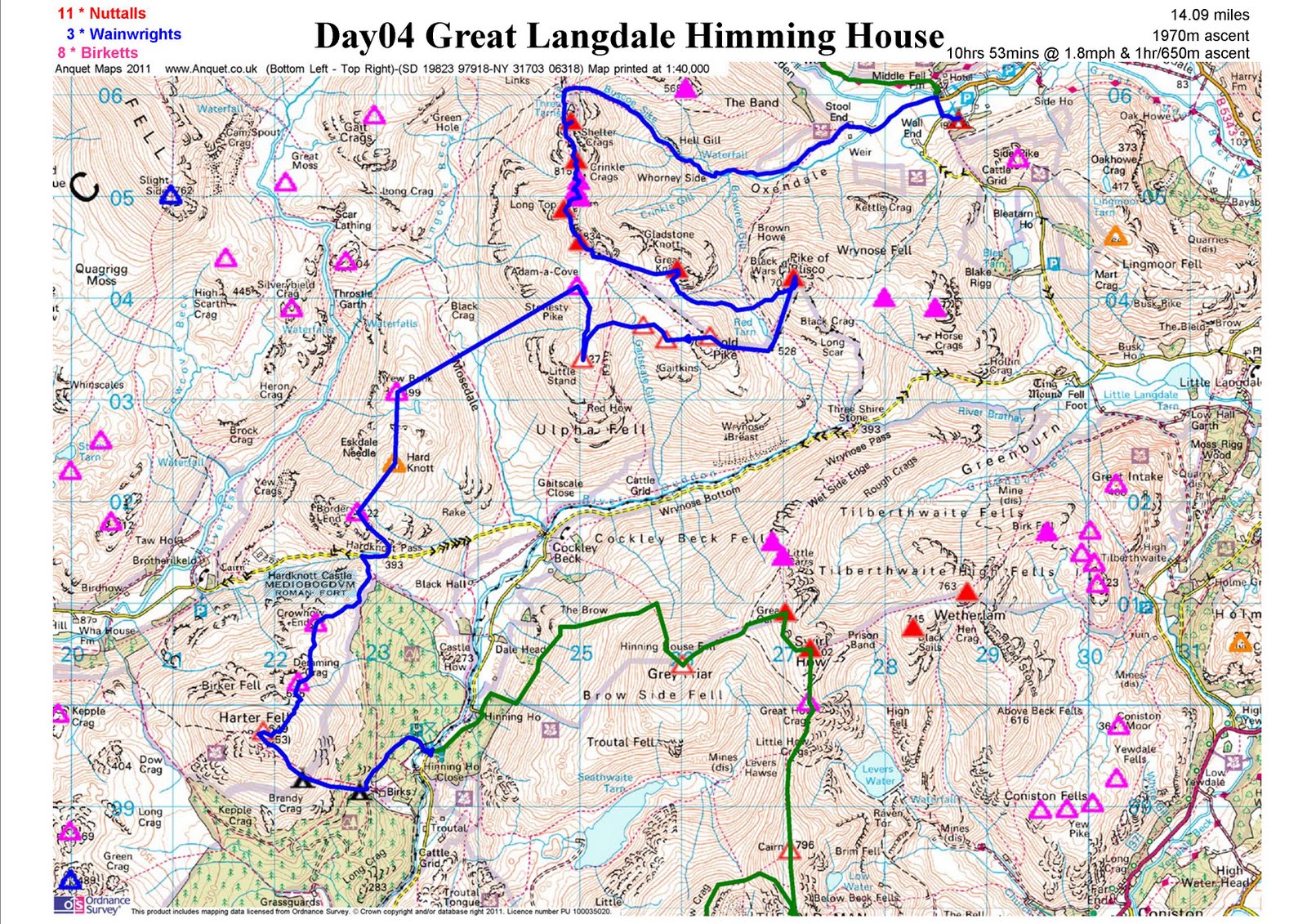 Peak Bagging and Long Distance Walking in the UK and Spain: June 2011 ...