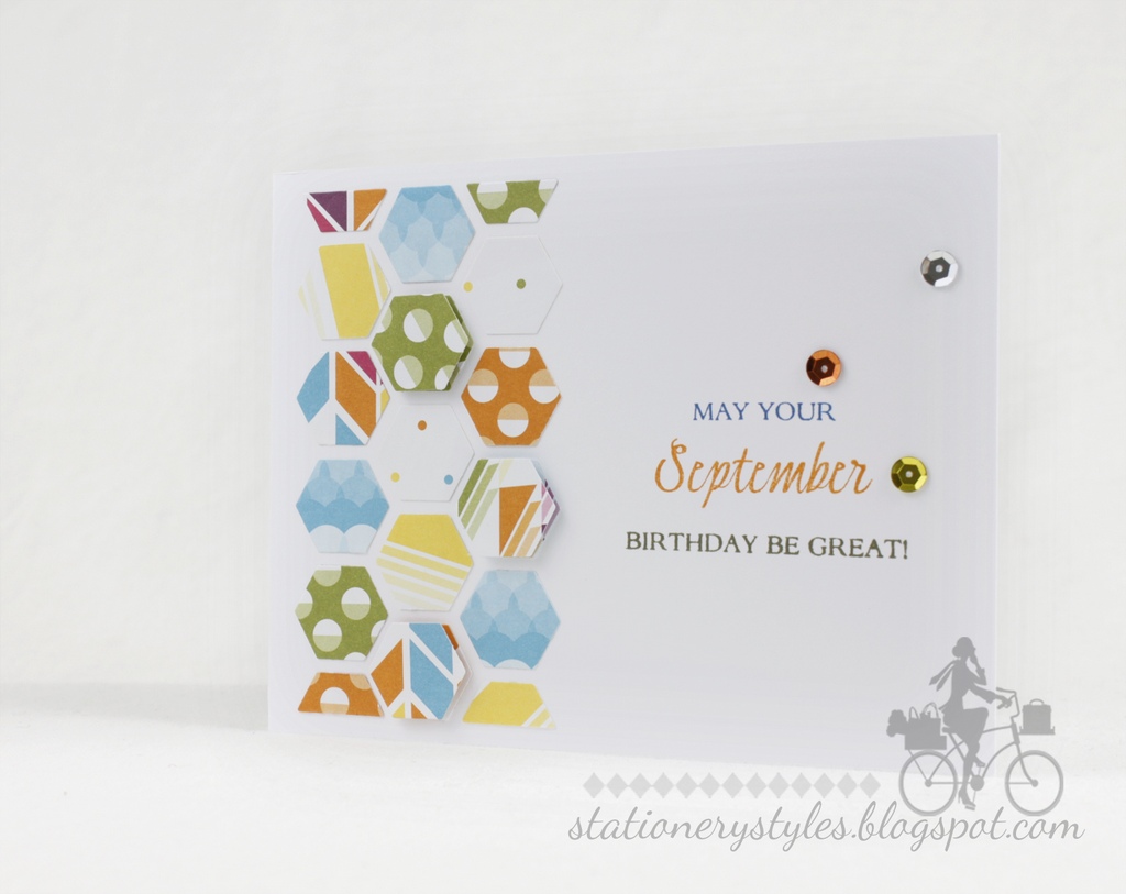 stationery Styles: September Birthday