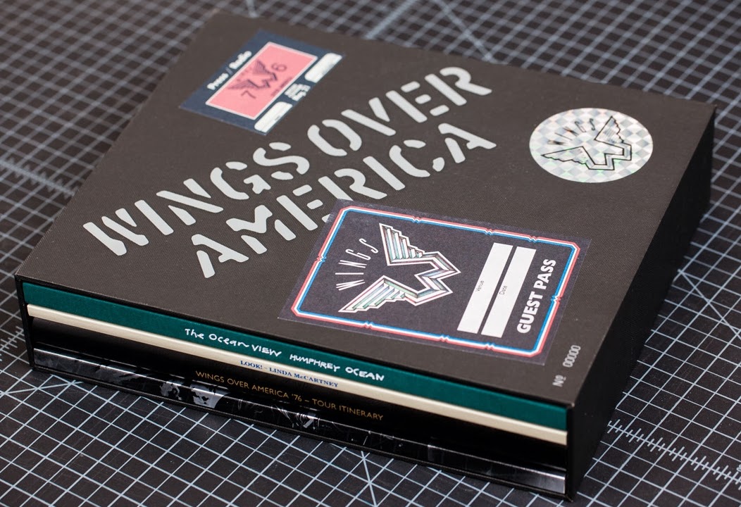 Music Packaging, Books and More!: Wings Over America Deluxe Box Set ...