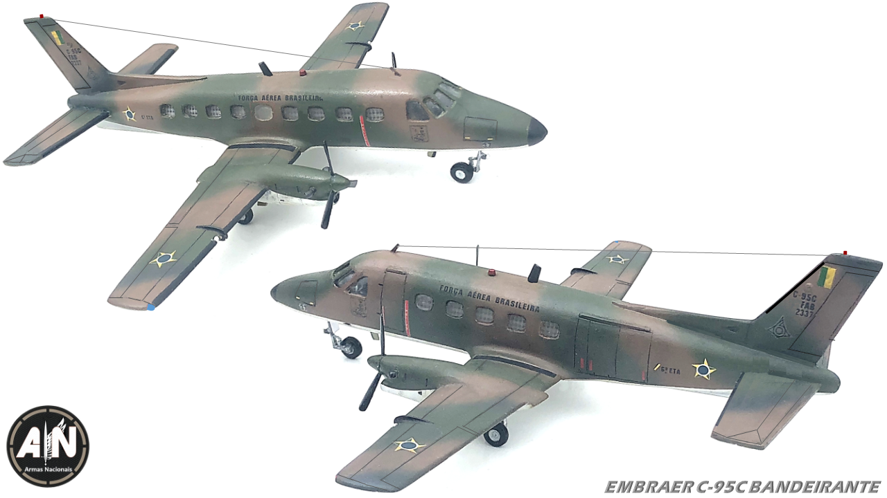 Armas Nacionais: Embraer C-95A, C-95B e C-95C Bandeirante