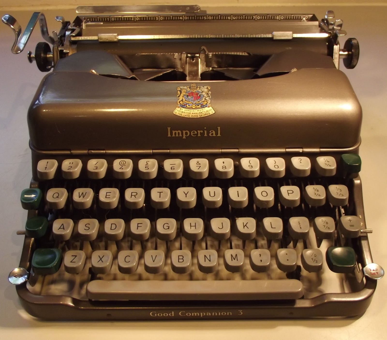 oz.Typewriter: Imperial Portable Typewriters 1908-1978: Part II – Good ...