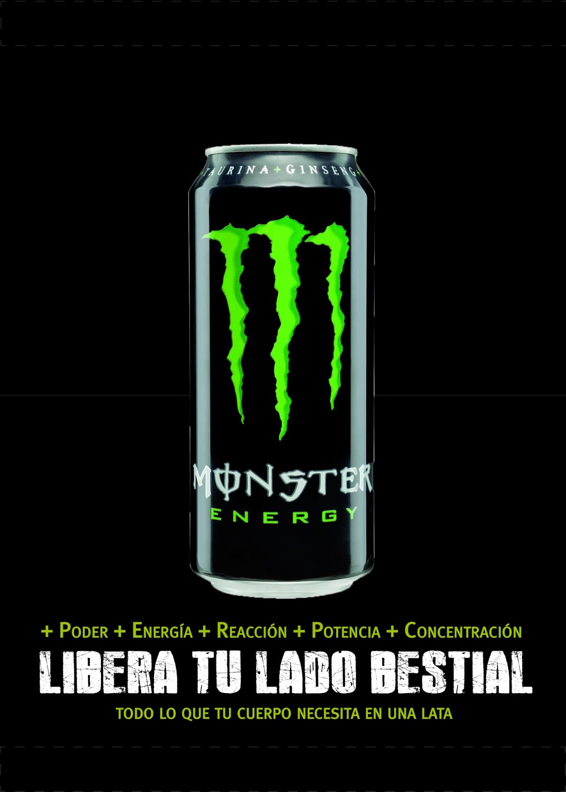 Doem Graphic: Piezas publicitarias para Monster Energy