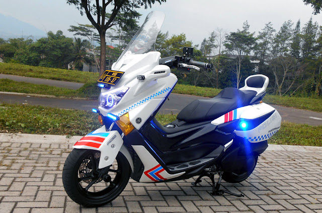Nmax Modif Police | Modifikasi Motor Kawasaki Honda Yamaha