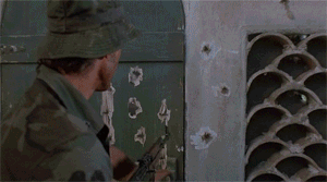 Texx's Blog of Winning!: Commando as Told via animated GIFs