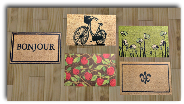 Sims 2 Creations by Tara: Welcome Mats