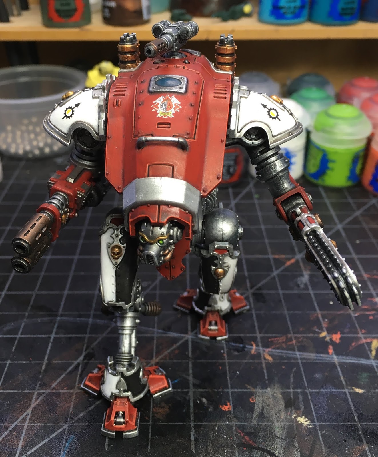 262nd Death Korps of Krieg: WIP: Armiger Warglaives from House Taranis ...