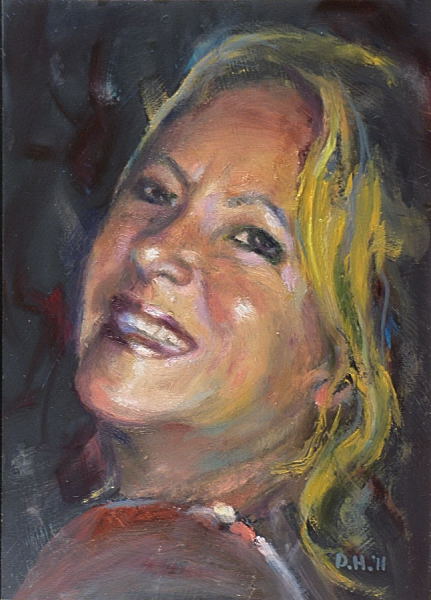 DAILY PAINTERS MARKETPLACE: When You're Smiling- Portrait