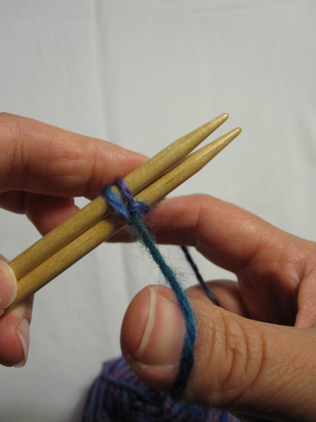 Fabric, Fiber, Beads and More...: Left Handed Knitting for the Beginner