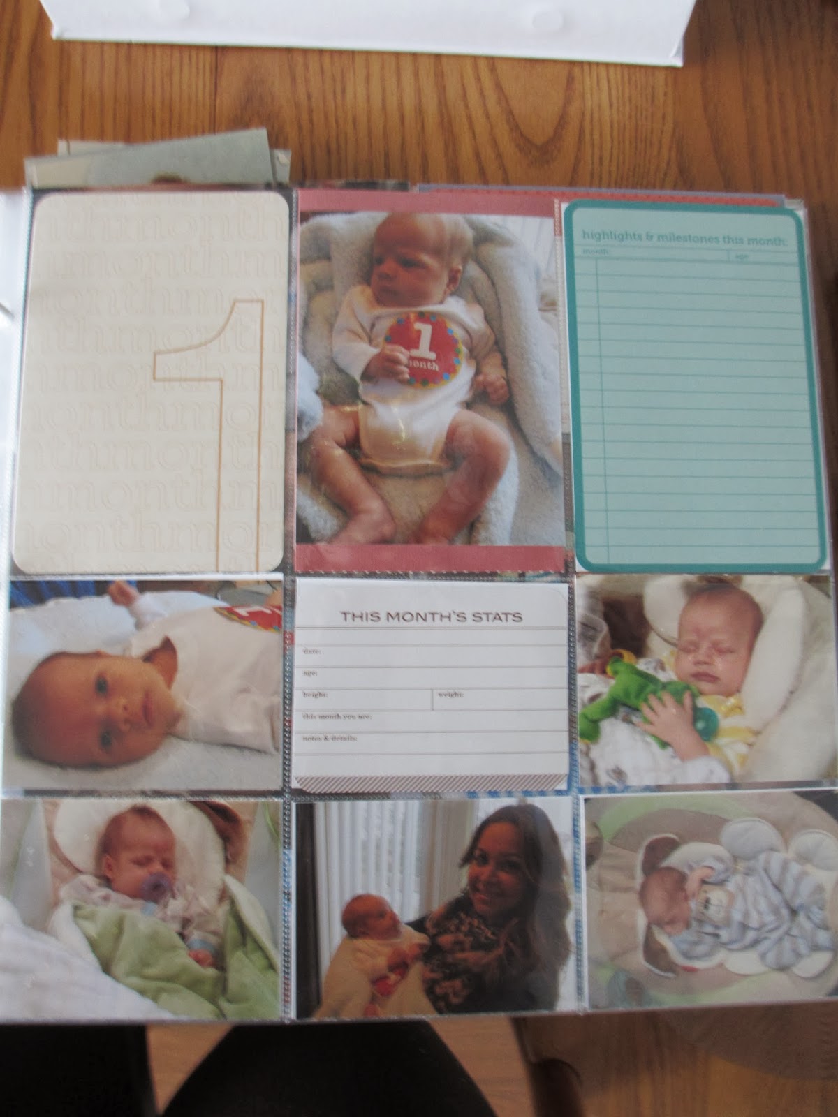 Ashley's Adventures: Project Life Baby Book