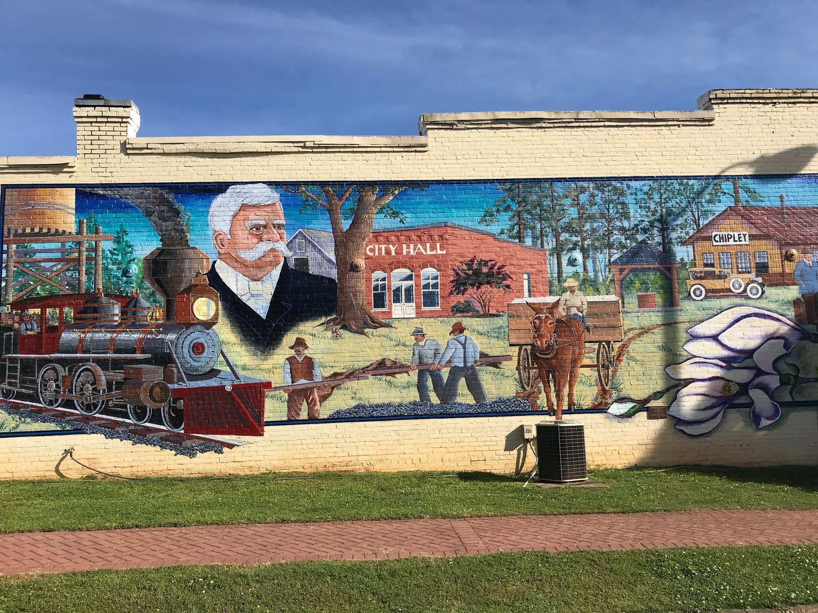 Steam Train Adventures: A Collection of Train Murals