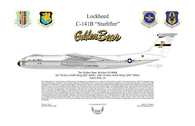 Air Wing Graphics: Lockheed C-141B Startlifter "Golden Bear"
