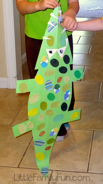 Little Family Fun: Alligator Craft