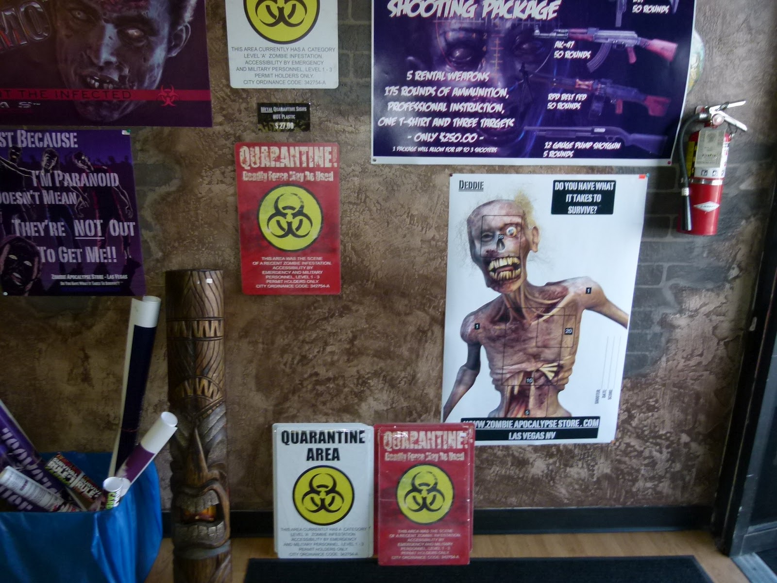 Things To Do In Los Angeles: Zombie Apocalypse Store Las Vegas