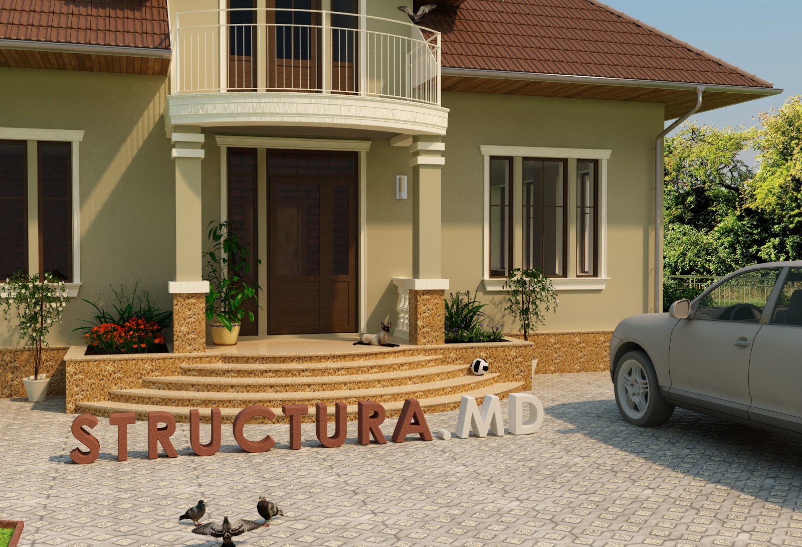 Proiecte de case in Chisinau Moldova: Proiect de casa de locuit in ...