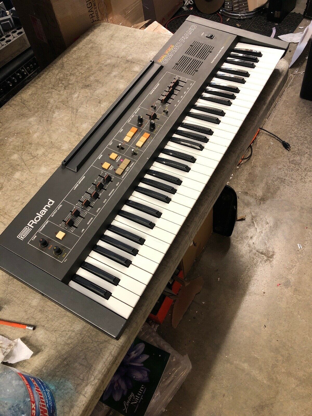 MATRIXSYNTH: Roland EP-6060 Dual Voice Combo Piano Vintage Analog SN 232700