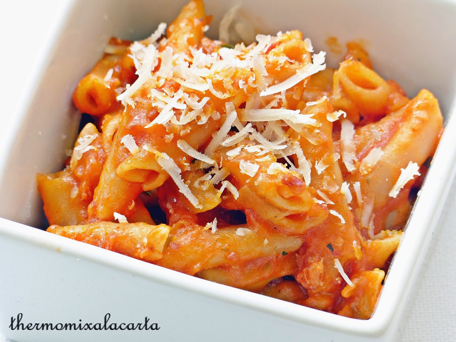 Thermomix a la Carta: Macarrones con tomate