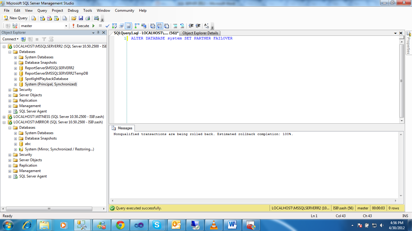 Sql Server knowledge sharing blog: April 2012