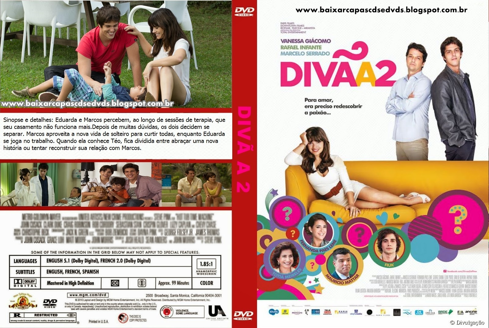 Baixar [CAPA] Divã - 2 - 2015 | Baixar Capas , Cds e Dvds