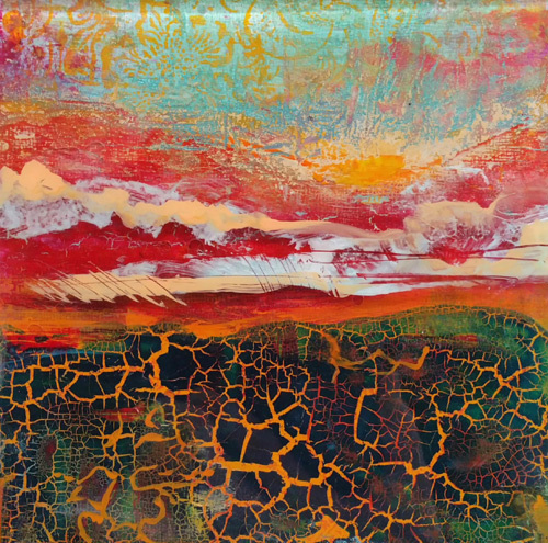 Daily Painters Abstract Gallery: Sandra Duran Wilson in Where ART Lives ...