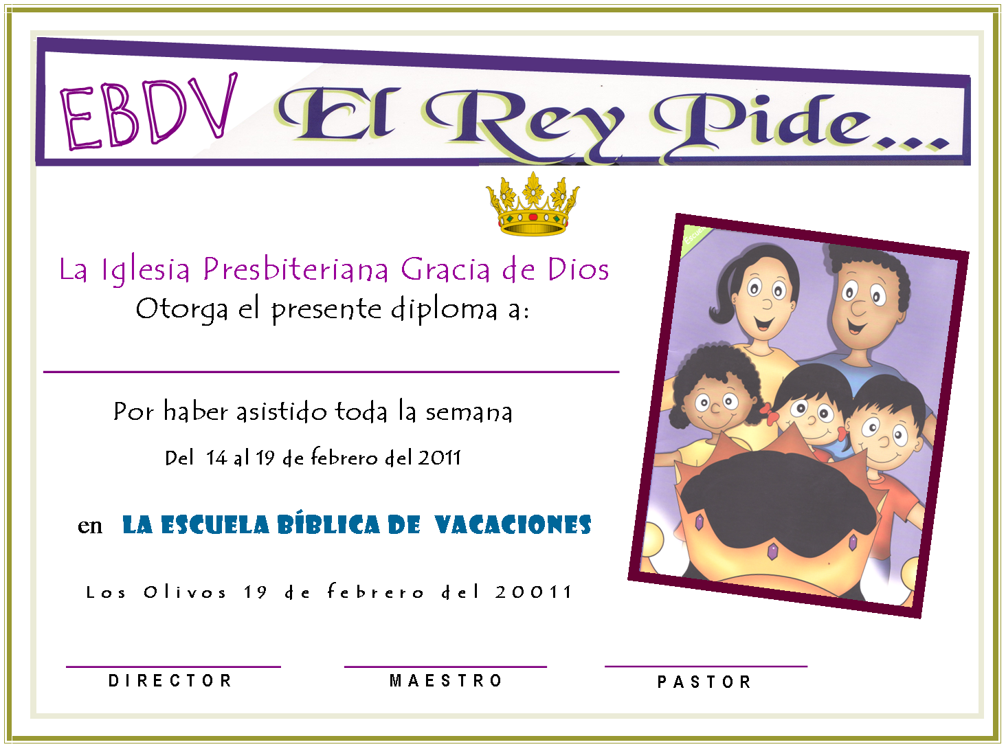 Diplomas para ninos cristianos - Imagui