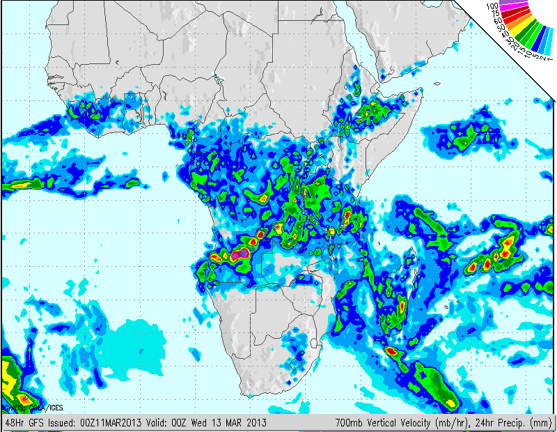 SA Weather and Disaster Observation Service: GFS Medium Range Forecasts ...