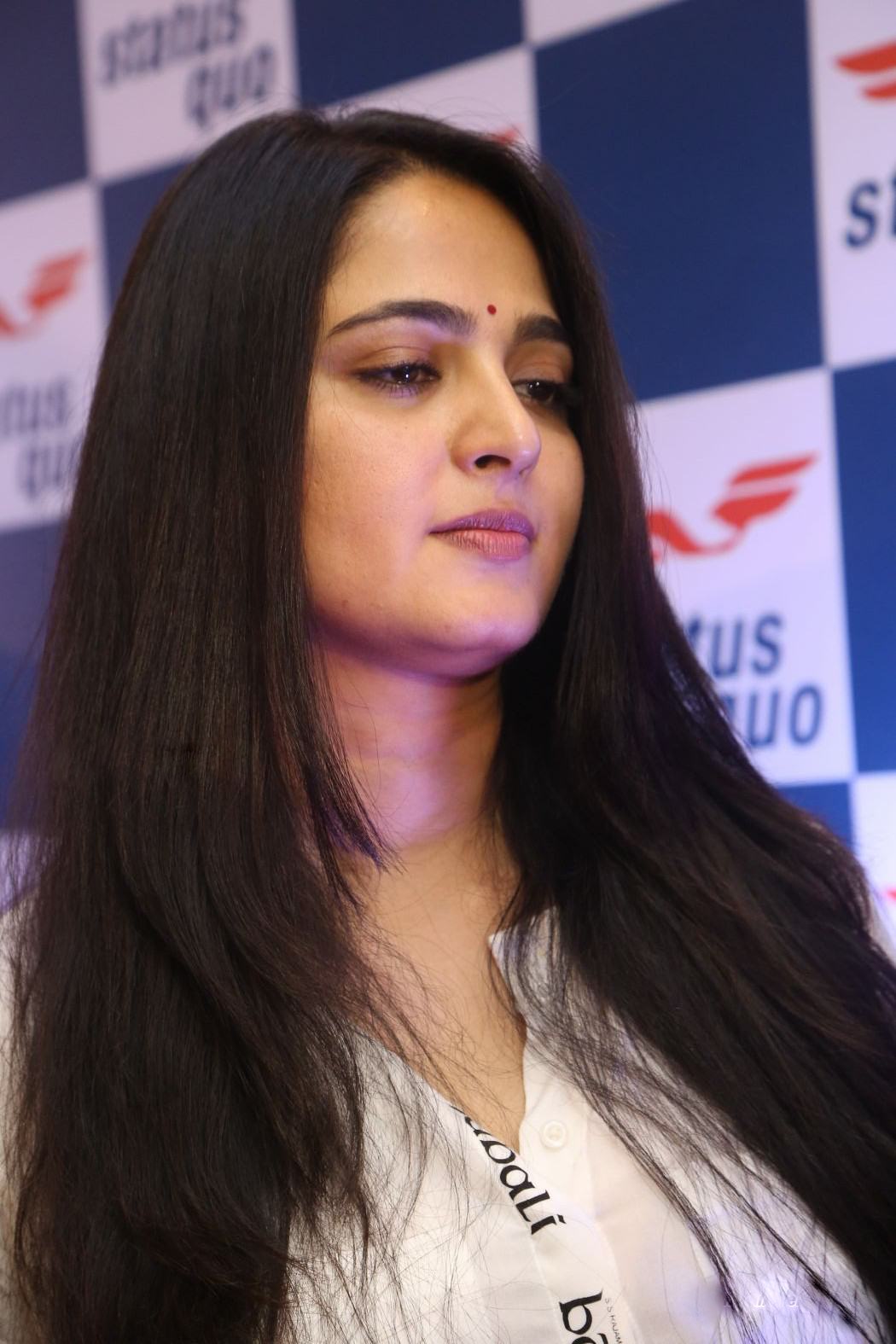 Anushka Shetty At Baahubali Press Meet Event Stills