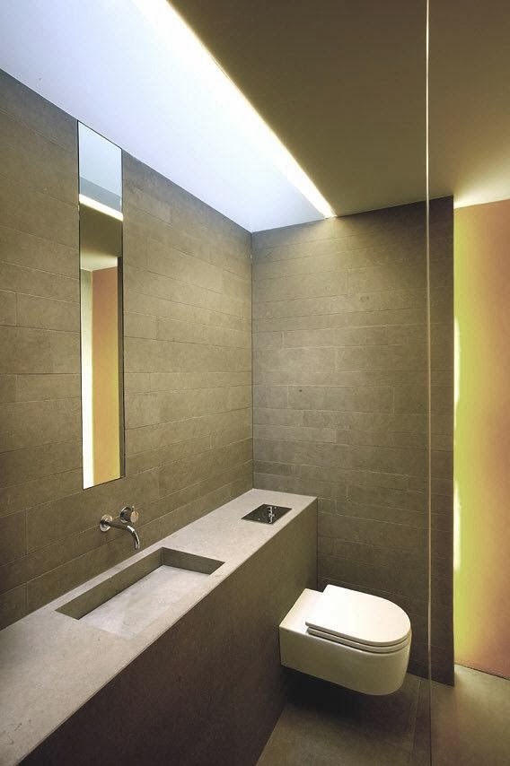 Luxury Simple Restroom Stone Concept - Modern Home Design Directory
