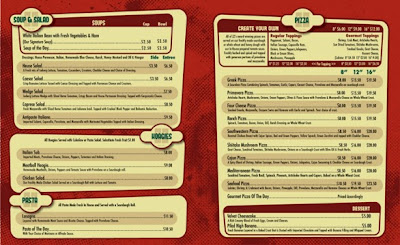 Contoh Desain Menu Restaurant | Belajar CorelDRAW