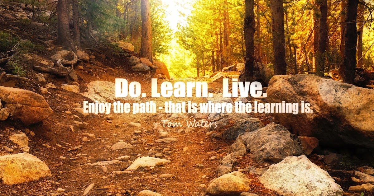 Learning is an Adventure