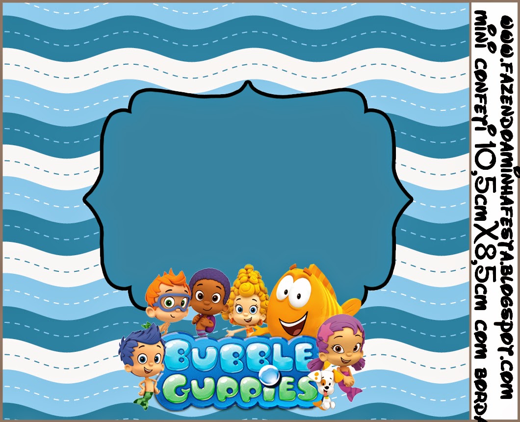 Bubble Guppies Free Printable Candy Bar Labels. - Oh My Fiesta! in english