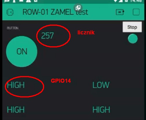 Arduino na dobry początek: ROW-01 schemat porty ESP8266 i własny program BLYNK lub VIRTUINO - cz.2