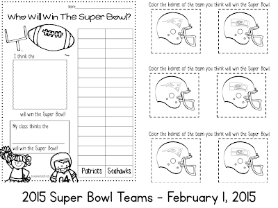 FUNdamentals Of Firsts: Super Bowl *FREEBIE Included*