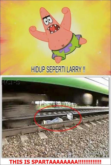 hidup seperti larry | Meme Comic