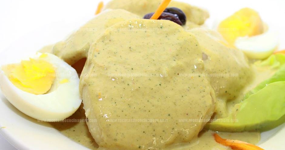 Receta De Ocopa Arequipeña Recetasdecocinaperu Recetas Peru Recetas