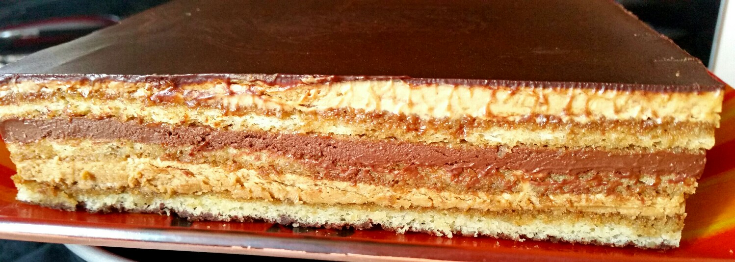 L'opéra chocolat café tonka - Petit chou sucré