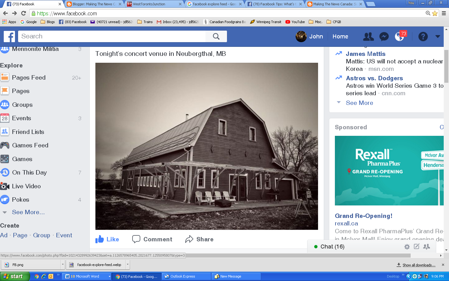 Making The News Canada: Facebook's New Explore Feed, or Remember the ...