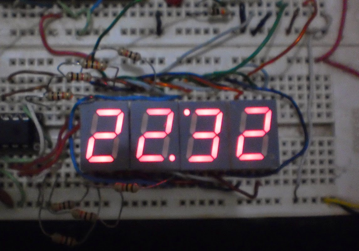 Eletrônica & Microcontroladores: Relógio Digital com PIC16F628 em Linguagem C