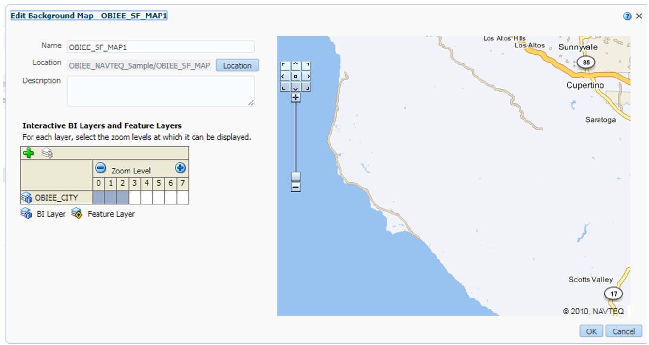 Let's Live The BI Wonder: Adding Maps 2: Integrating NAVTEQ / MVDEMO ...