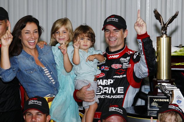 Ingrid Vandebosch and Jeff Gordon 2 Kids Ella and Leo - Funtuna