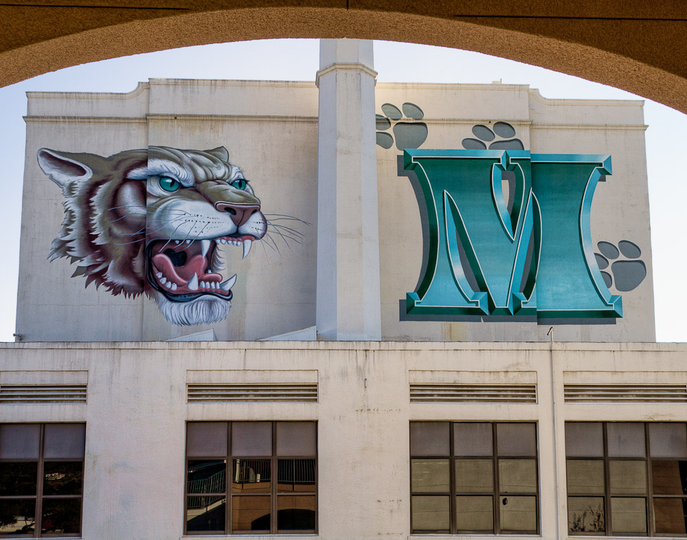Monrovia High School - Arch And Murals