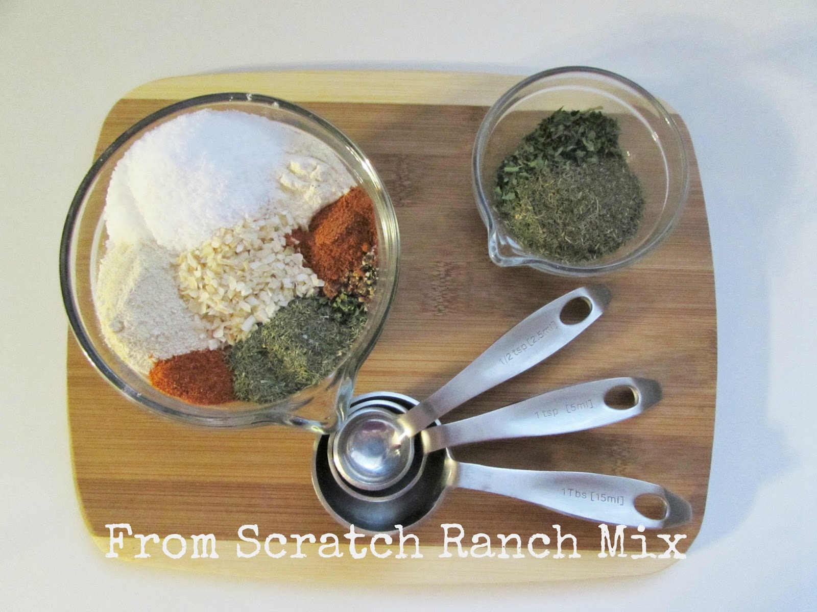 foodeymoon: From Scratch Ranch Mix