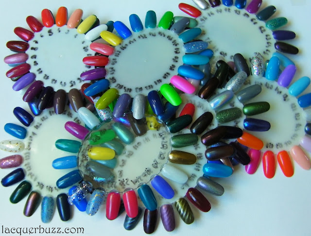 Lacquer Buzz: Nail Polish Organization: Swatch Sticks