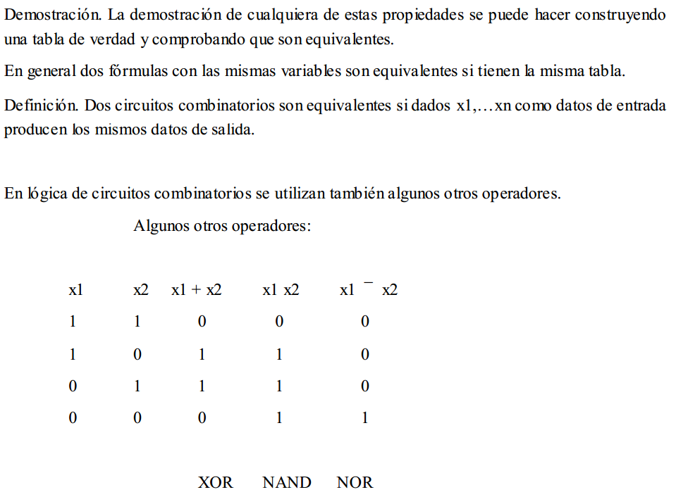 Matematicas Discretas: 3.2 Aplicación del algebra booleana Matematicas Discretas: 3.2 Aplicación del algebra booleana