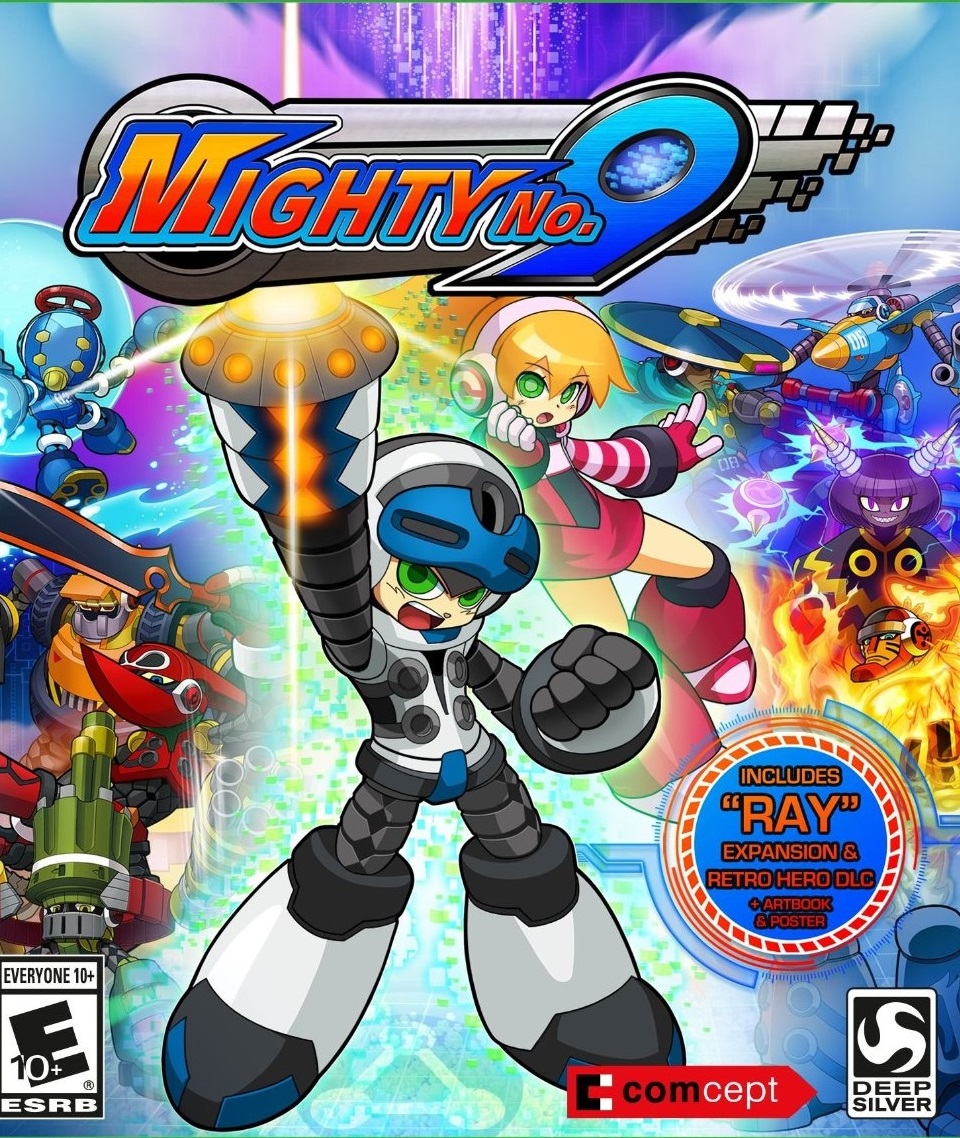 AnáliseMorte: Mighty No. 9 - Tudo que eu conseguir falar sobre MN9.